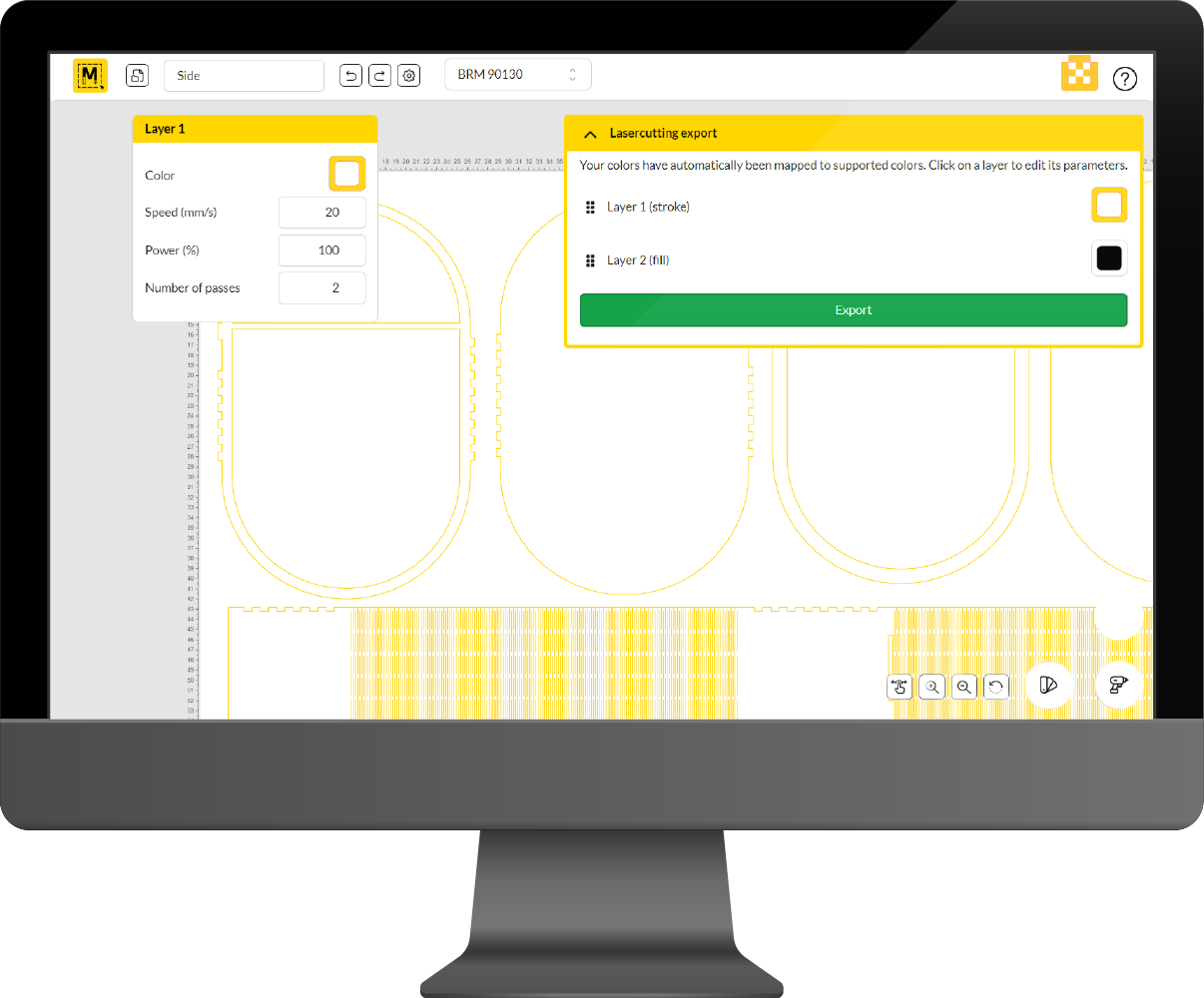 Editor for Digital Fabrication with your Machines - MakerStudio